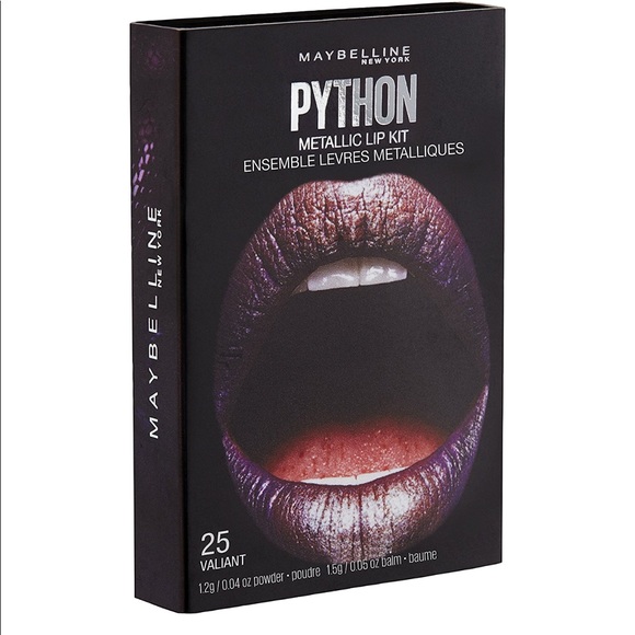 Maybelline | Makeup | Hp Maybelline Python Metallic Lip Kit In Valiant ...
